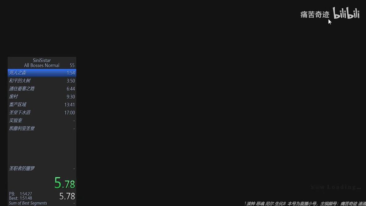 SiniSistar 3.0版本All Bosses速通 27:35 - 哔哩哔哩