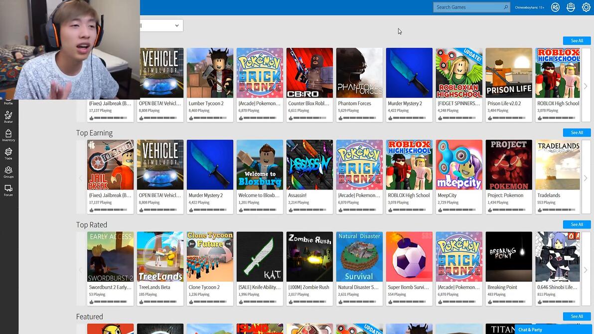 ROBLOX游戏初体验丨哇！这里面的游戏感觉可以玩一辈子 - 哔哩哔哩