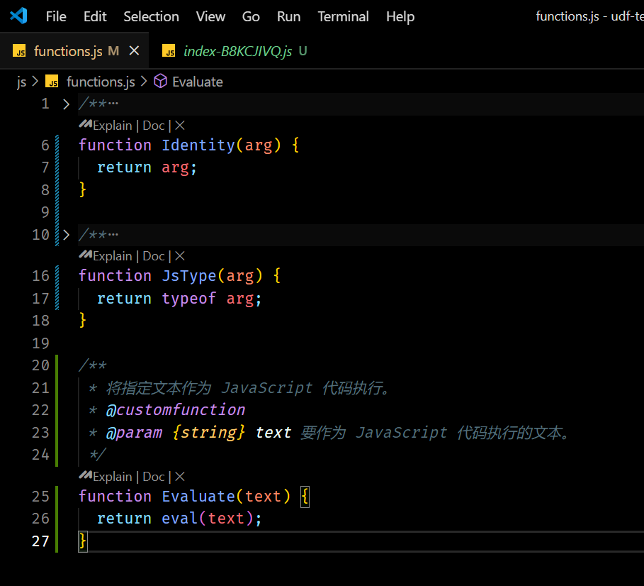 10-WpsJs加载项新功能-创建UDF自定义函数 - 哔哩哔哩