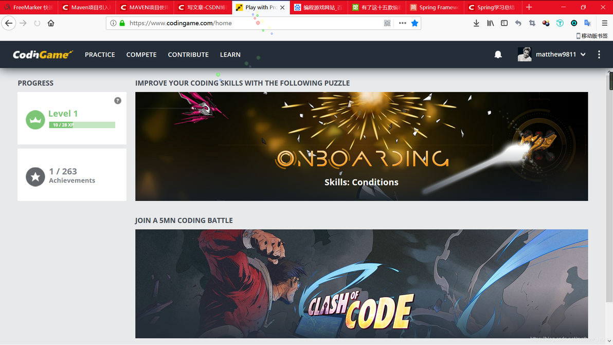 学编程太枯燥，整理11个边玩游戏边学编程网站，越学越上瘾 - 哔哩哔哩