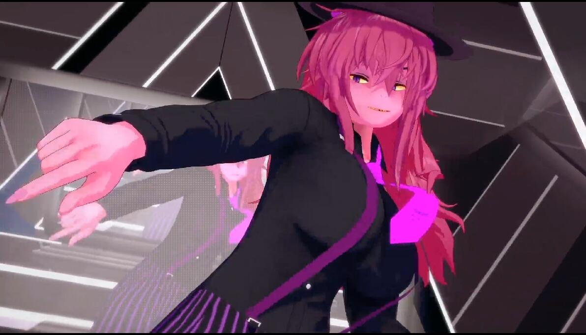 【三角符文/KK/MMD】「 Gimme×Gimme 」黑帮服Susie - 哔哩哔哩