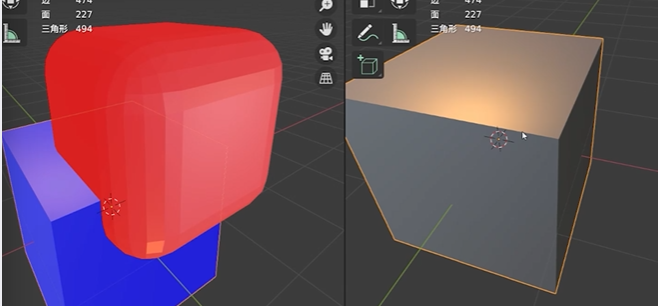 【黑铁Ⅱ百科049】Blender 2.9-3.0常见基础布尔问题(布尔失败+法 - 哔哩哔哩