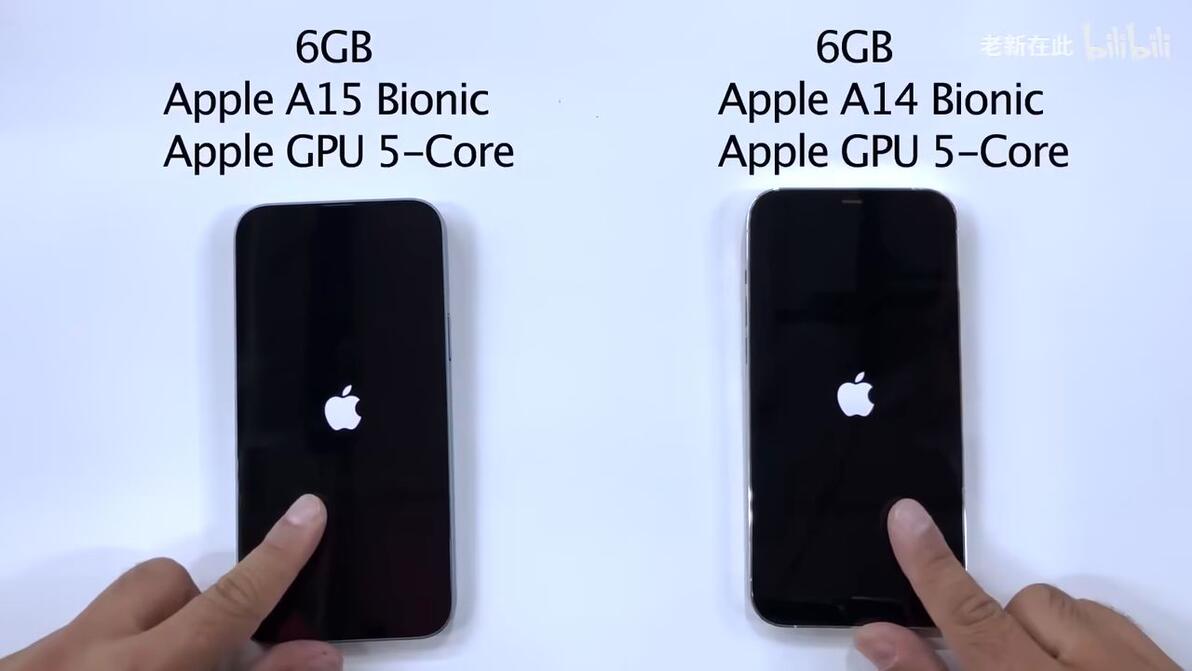 iPhone 14 Plus vs 12 Pro Max 运行速度对比测试 - 哔哩哔哩