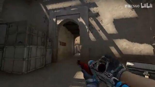 【CSGO】炙热沙城还不会RushB？B点全部干货道具！ - 哔哩哔哩