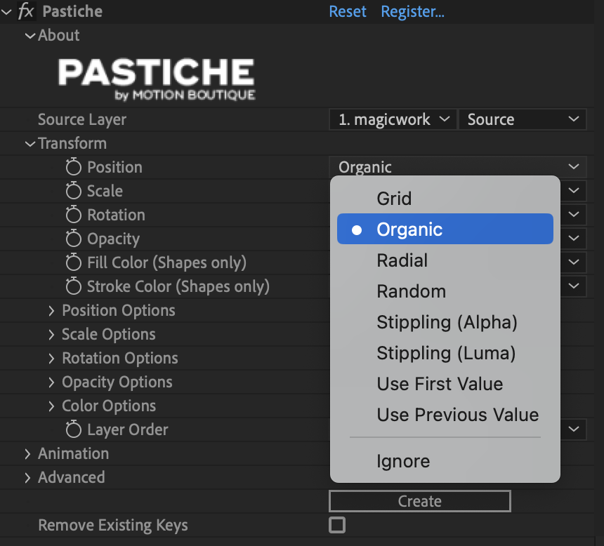 AE吸附排列插件Pastiche简介 - 哔哩哔哩