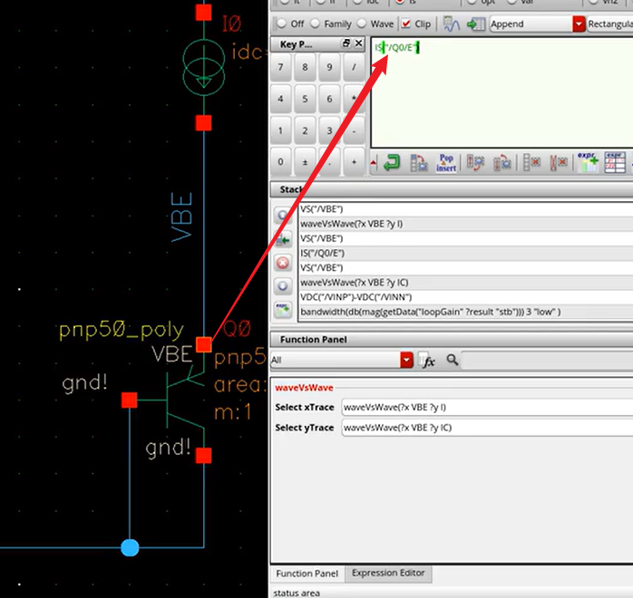 【模拟IC】cadence virtuoso中waveVSwave函数的使用 - 哔哩哔哩