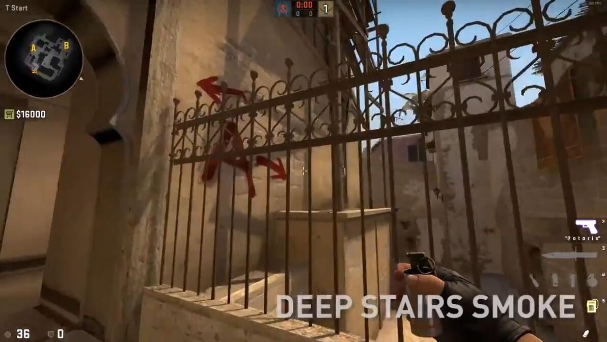 CSGO Mirage A区进化烟雾弹 - NIP - 哔哩哔哩