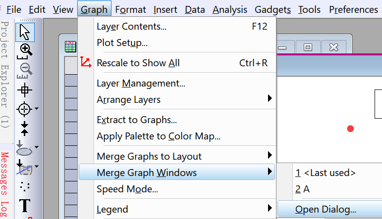 如何使用origin不同文件图合并作图 - 哔哩哔哩