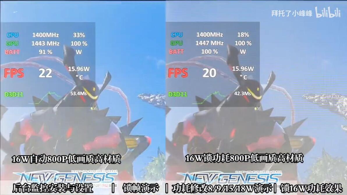 steamdeck掌机win11平台 一键修改TDP功耗软件 | RTSS后台监 - 哔哩哔哩