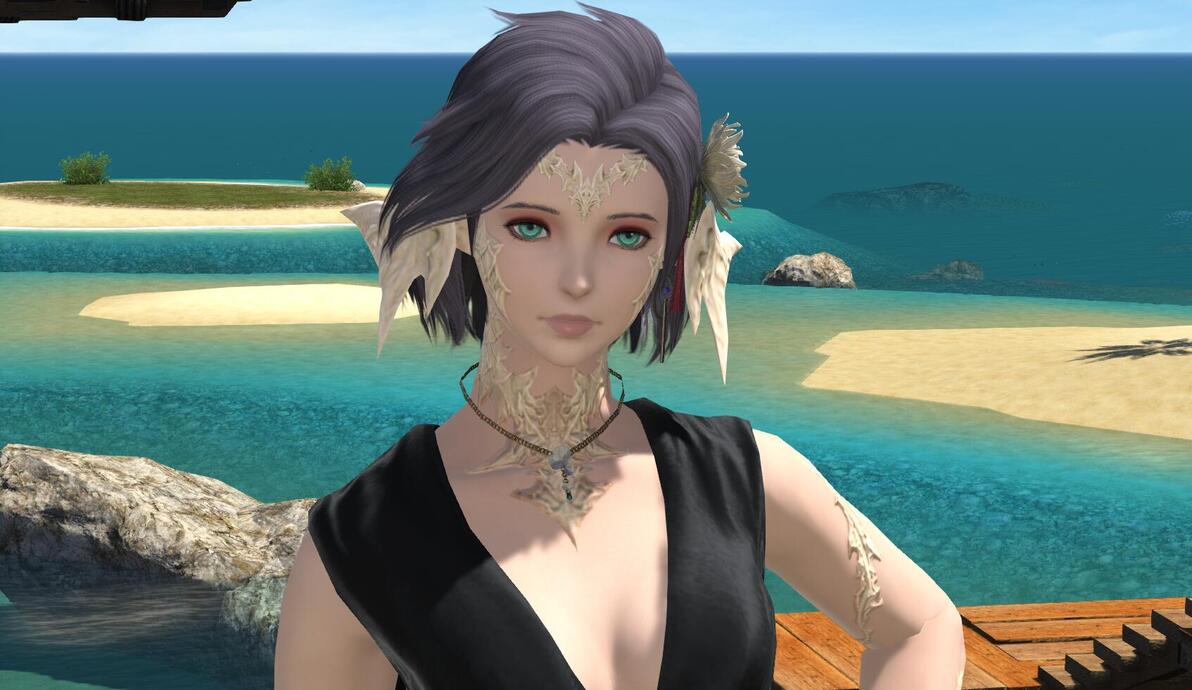 【ff14】6.45新发型：粗犷中长发（六根山丨可交易丨多变迷宫） - 哔哩哔哩