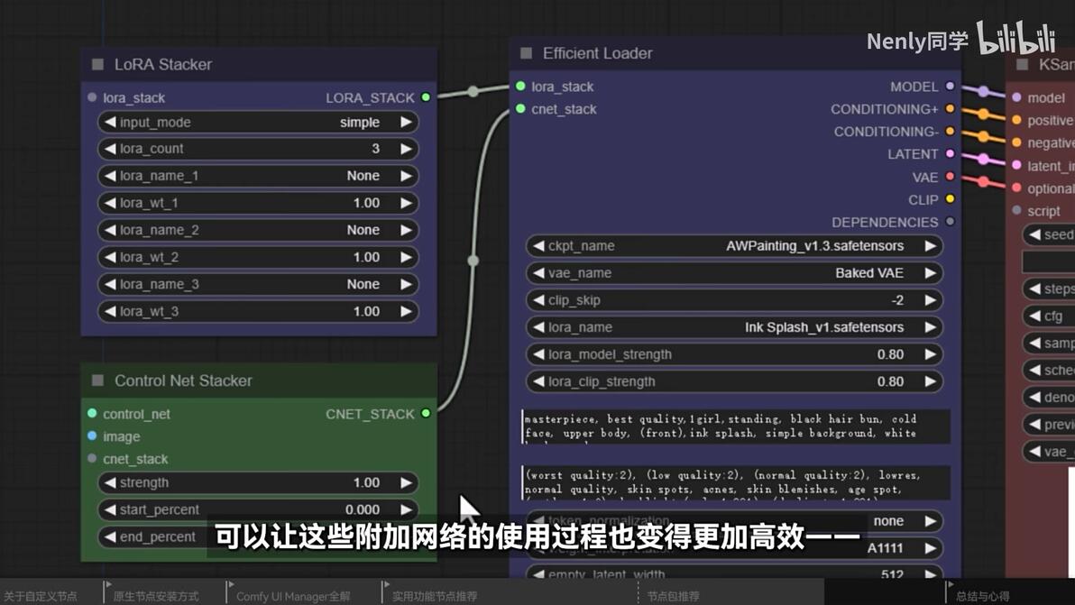 让Comfy UI“无所不能”的秘密——自定义节点！ComfyUI零基础入门教程 - 哔哩哔哩