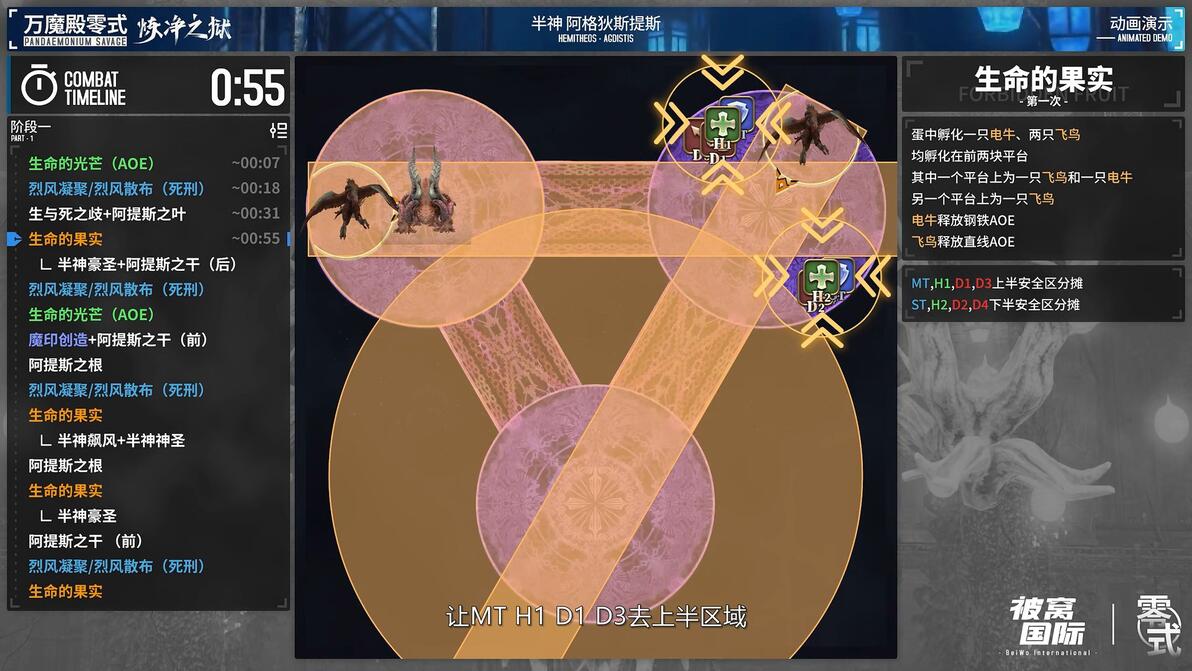 【FF14】万魔殿零式炼净之狱（炼狱之章） 第七层 P7S 被窝国际攻略 - 哔哩哔哩