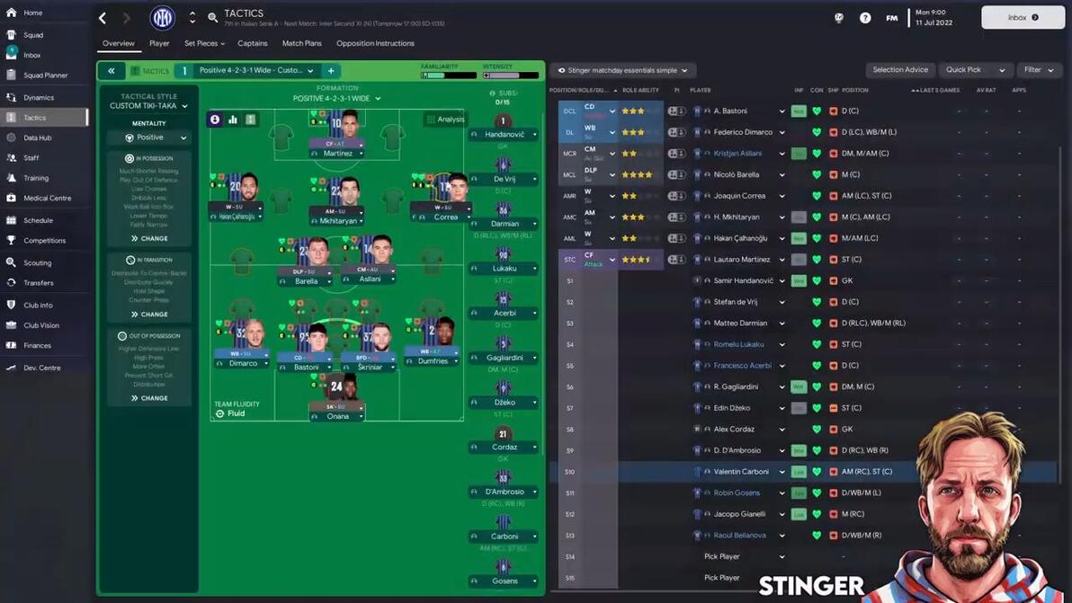 FM23如何表达自己的战术意图（以4231示例） - 哔哩哔哩