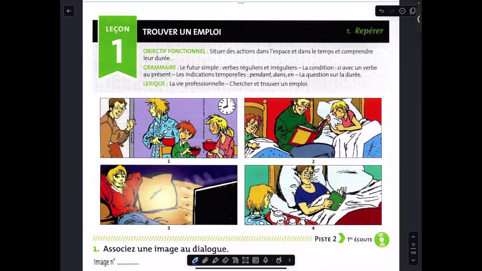法语听力教材B1阶段专项练习精听精讲_哔哩哔哩_bilibili